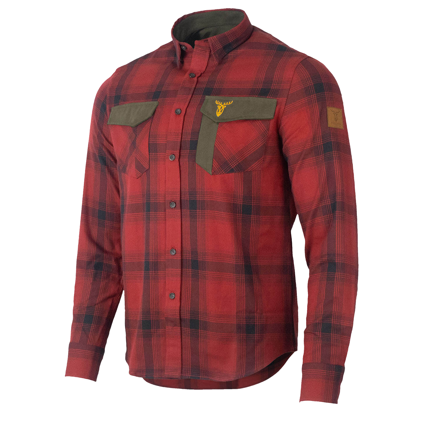 Pirscher Gear Forest Hemd (Fiery Red) - Größe: L » PIRSCHER SHOP